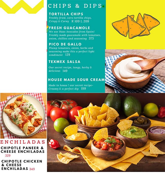 Menu of SNS Mexican Shack, Malad West, Mumbai