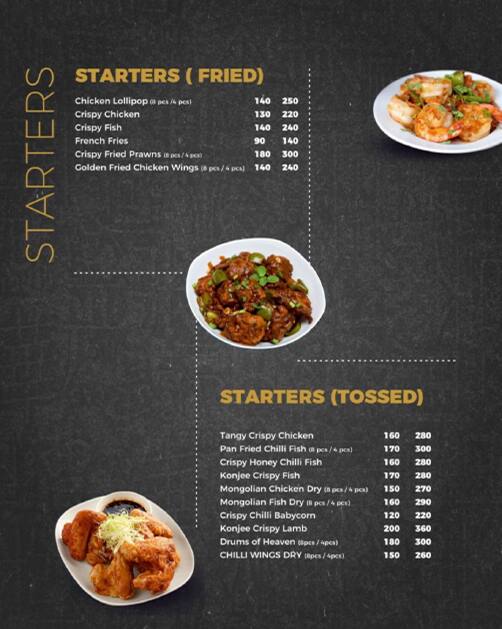 Menu at Hatari Since 1966, Kolkata