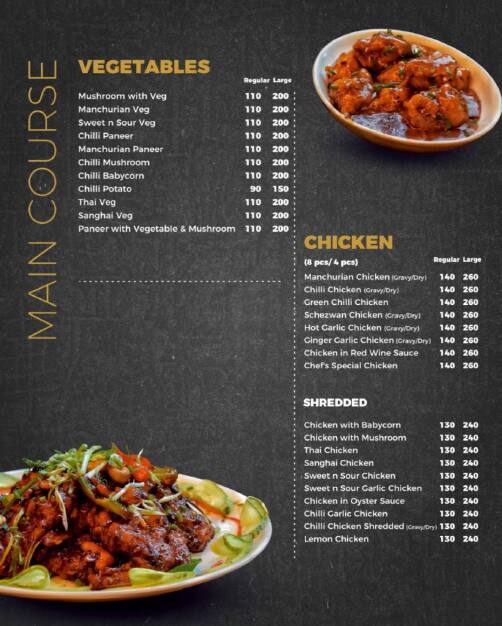 Menu at Hatari Since 1966, Kolkata