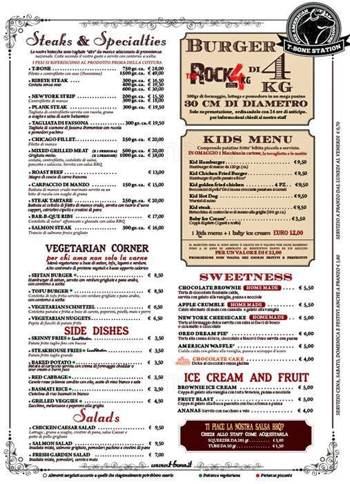 Recensioni T-Bone Station in zona Prati a Roma - Zomato Italia