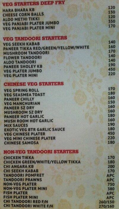 Menu at Surya Family Restaurant & bar, Mumbai