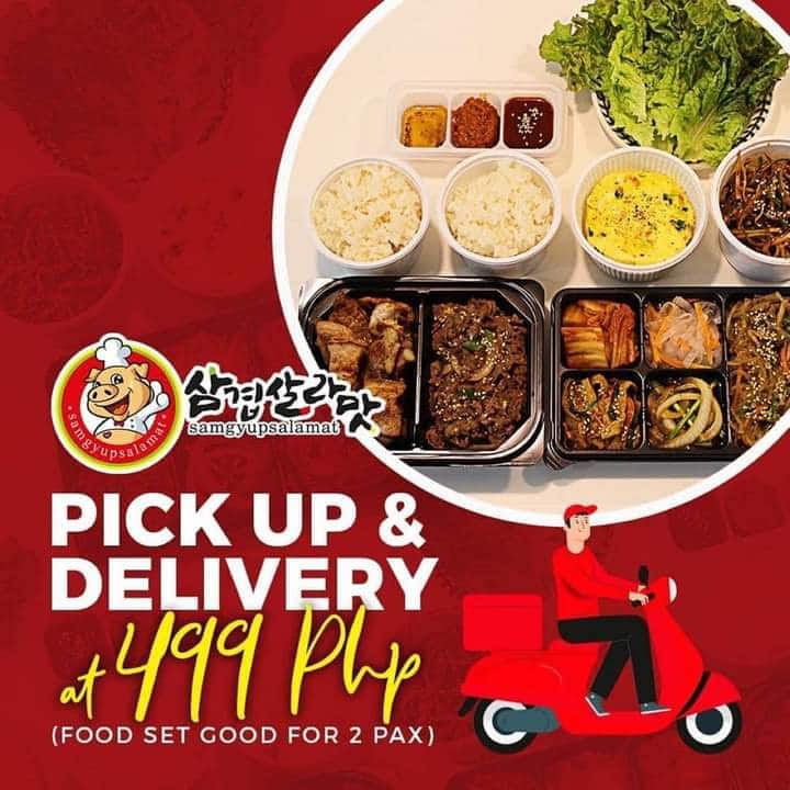 Menu at Samgyupsalamat - Kalayaan Plaza restaurant, Quezon City