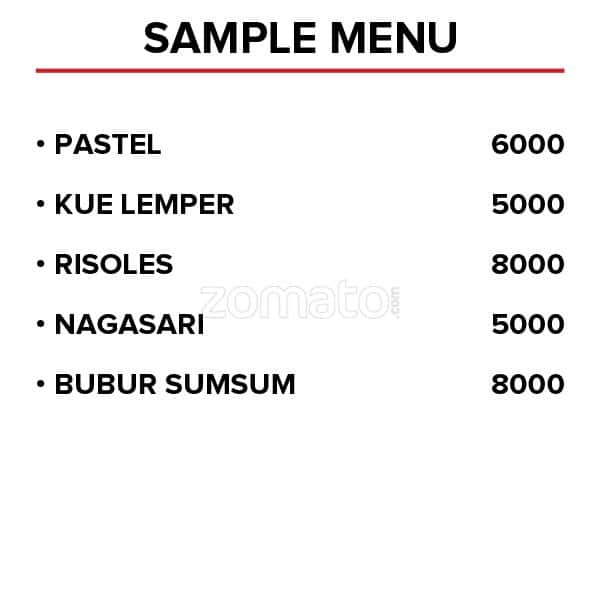 Menu at Pastellia Bintaro restaurant, South Tangerang, Ps. Modern Kw ...