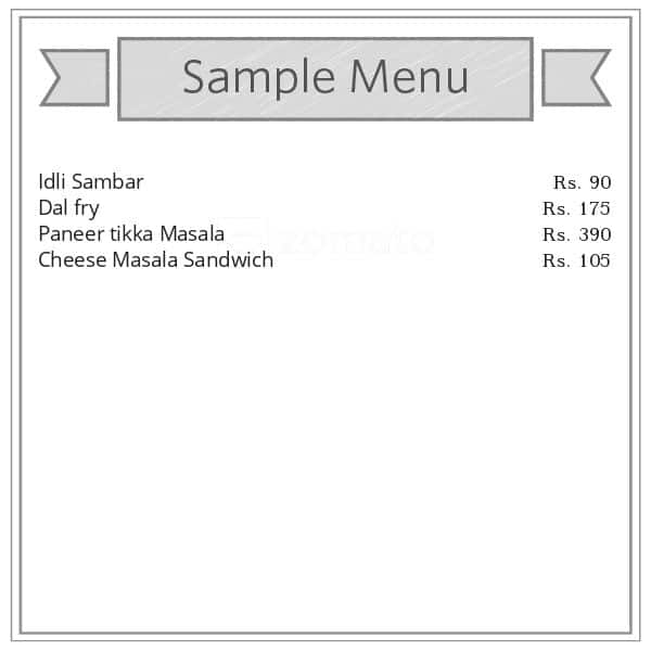 Menu of Sargam Food, Junction Plot, Rajkot
