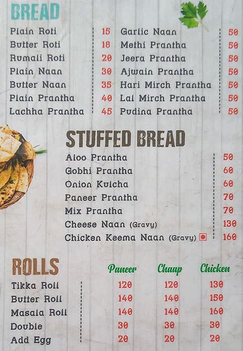 Menu at Chawlas 2 Since 1960, Ghaziabad, Jaipuri Sunrise Plaza
