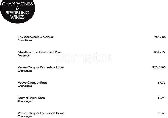 Menu at Koi Fourways restaurant, Randburg, Design Quarter