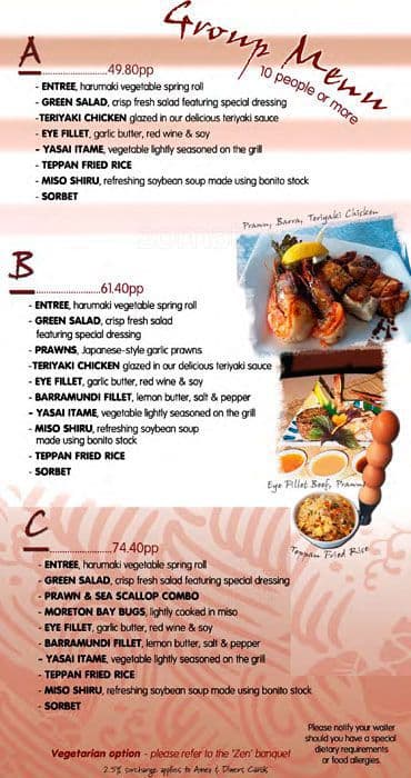 Menu at Morgans Seafood restaurant, Scarborough