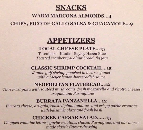 Menu at Trump Grill pub & bar, West New York