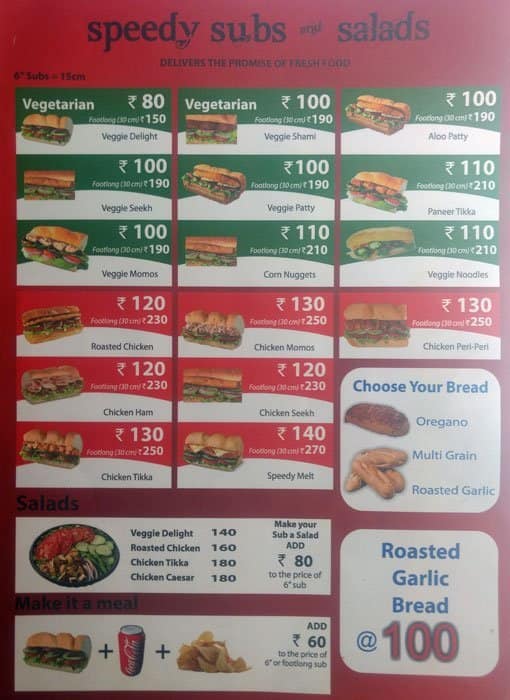 Speedy Cafe Menu, Menu for Speedy Cafe, Hauz Khas Village, New Delhi ...