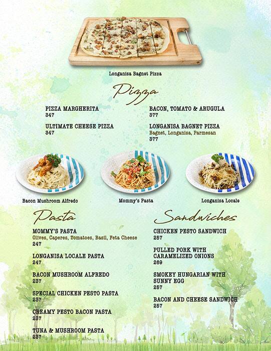 Menu at K&L Cafe by Blushing Cupcakes, Quezon City