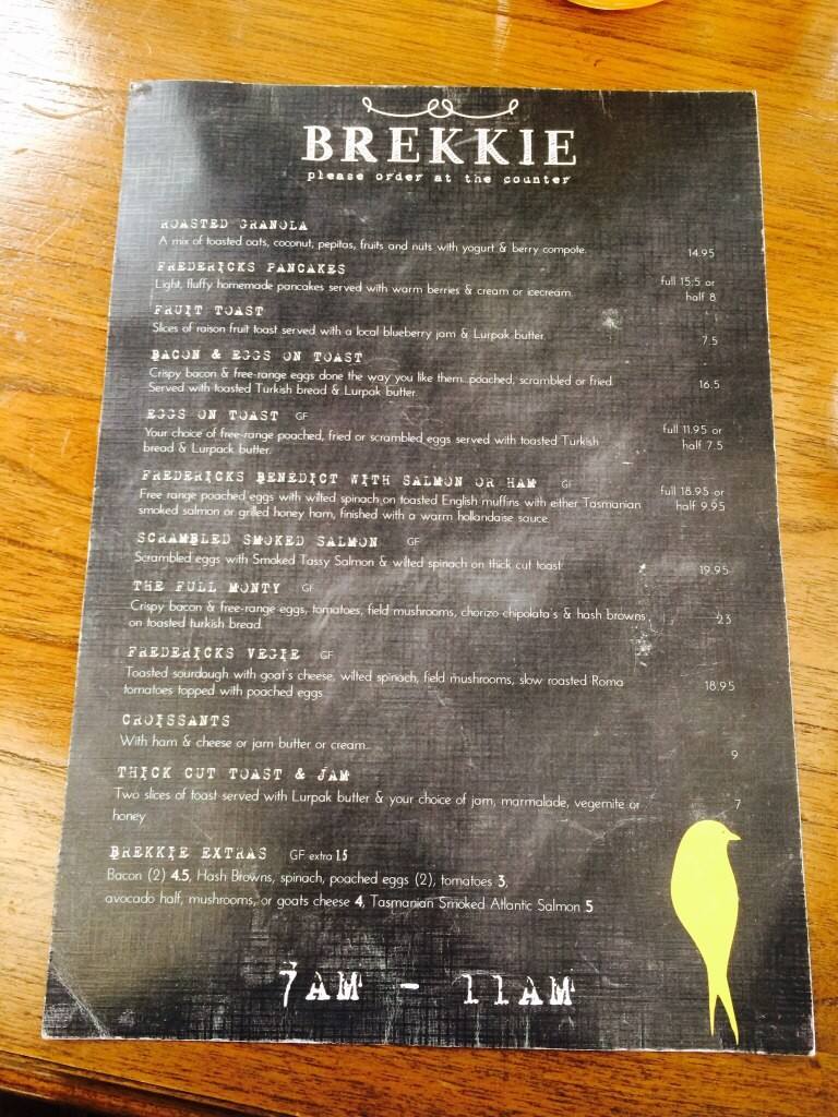 Frederick's Cafe, Albany, Albany - Urbanspoon/Zomato