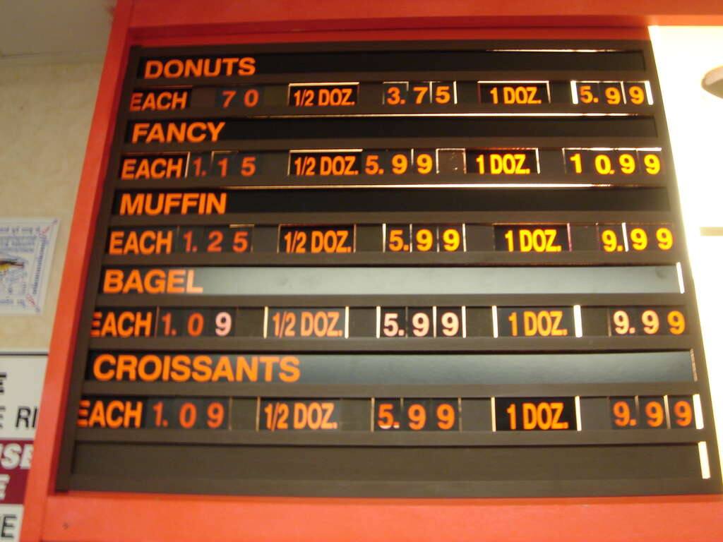 Bosa Donuts Menu, Menu for Bosa Donuts, Midtown, Phoenix - Urbanspoon ...