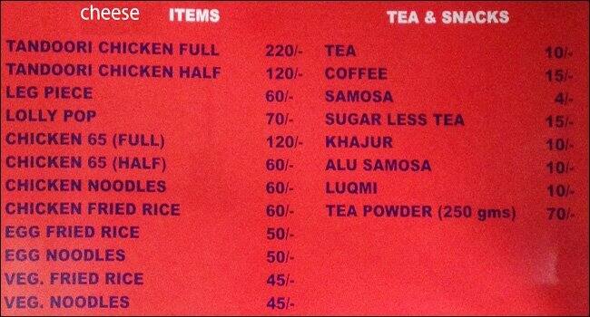 New Grand Restaurant & Bakery Menu - Zomato