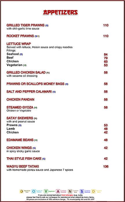 Toshi - Grand Millennium Dubai Menu - Zomato