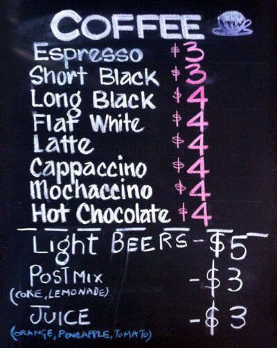 Menu at Tactics Sports Bar, Auckland