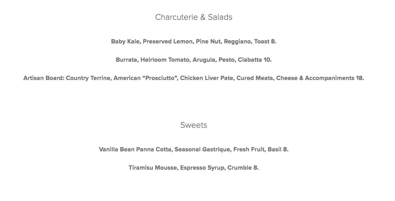 Menu at Prairie Fire Pie pub & bar, Tulsa