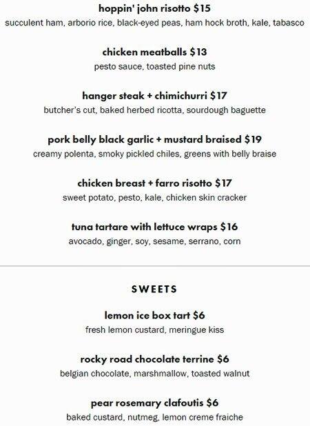 Menu at The Rotten Bunch pub & bar, Austin