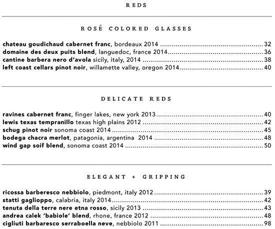 Menu at The Rotten Bunch pub & bar, Austin