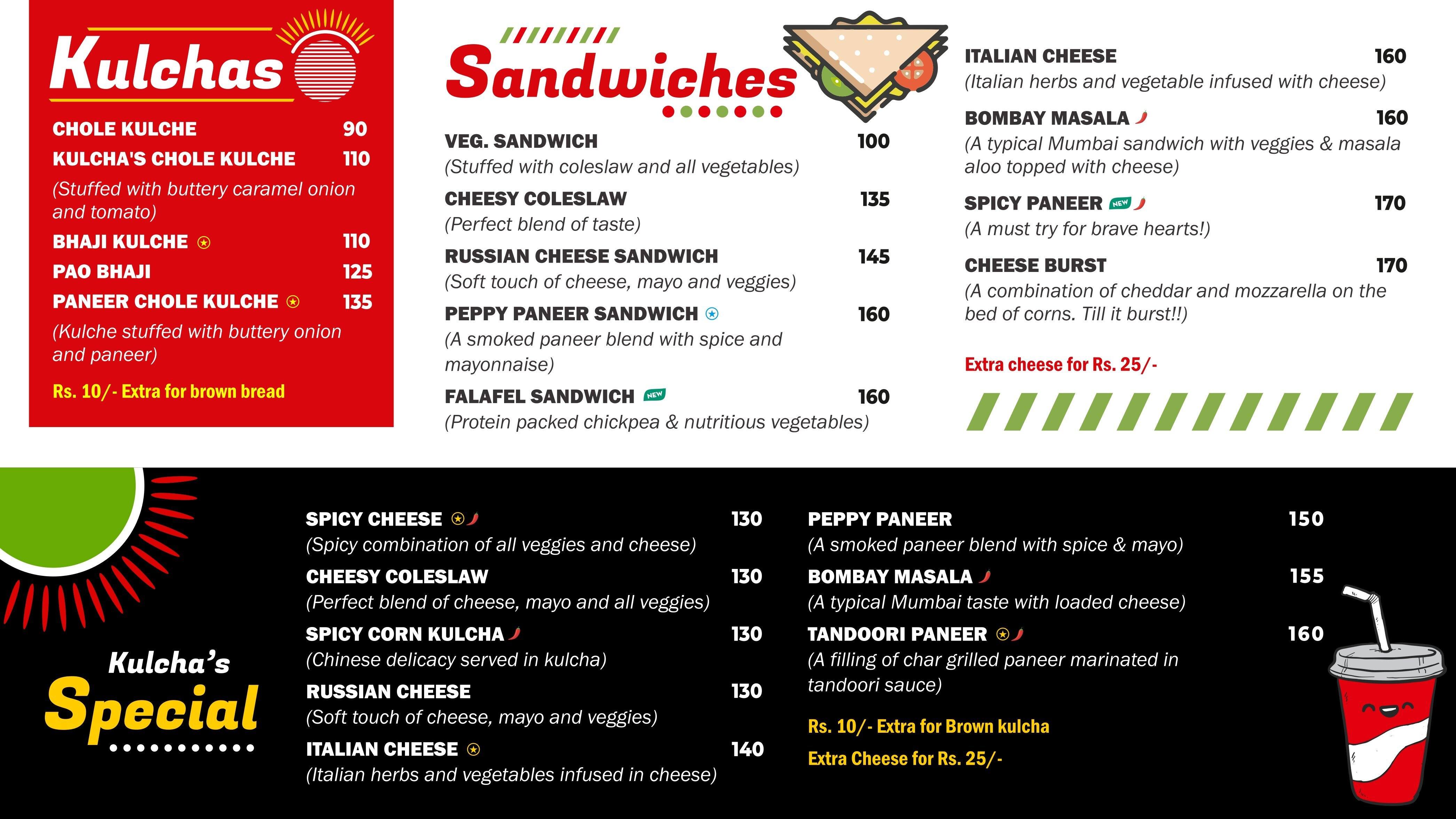 Menu of El Pan's, Sector 7, Dwarka, New Delhi