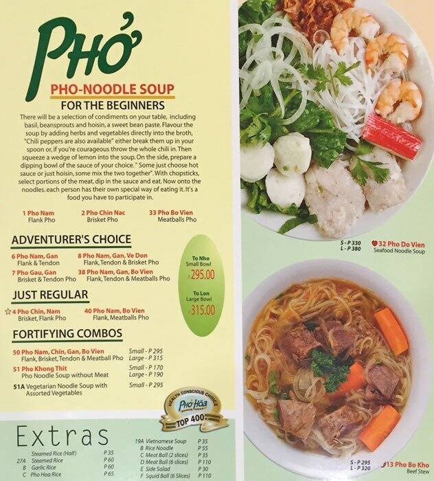 Pho Hoa, Greenbelt, Makati City - Zomato Philippines