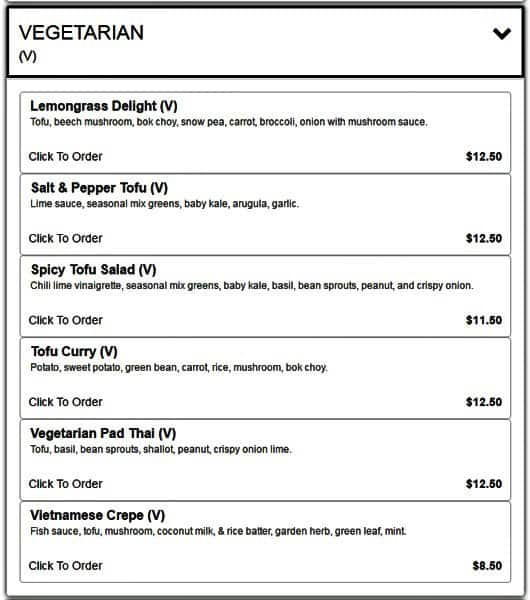 Menu at Bun Belly restaurant, Austin
