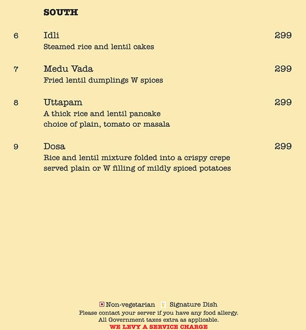 Menu at Citrus Café - Lemon Tree Premier, Jaipur