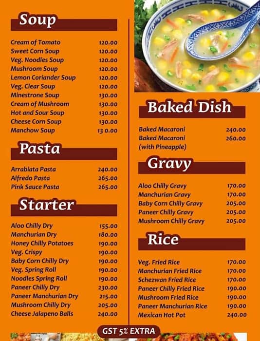 Menu of Kesar Foods, Vastrapur, Ahmedabad