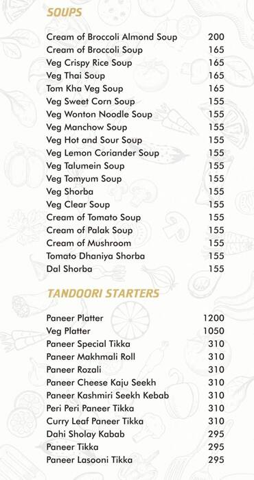 Menu of Atithi Veg, Hadapsar, Pune