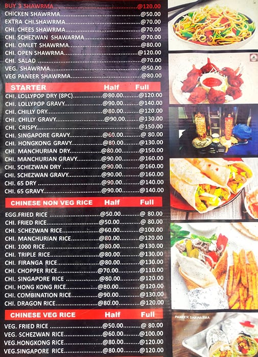 Menu at Kings Bakery Kurla, Mumbai, 3V9J+G22