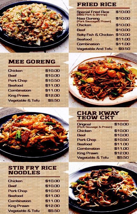 Mee The Noodle House Menu, Menu for Mee The Noodle House, Lidcombe ...