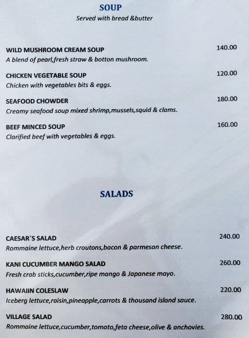 Menu at Level 8 Bar, Mandaue City, 8th Floor Adnama Bldg.