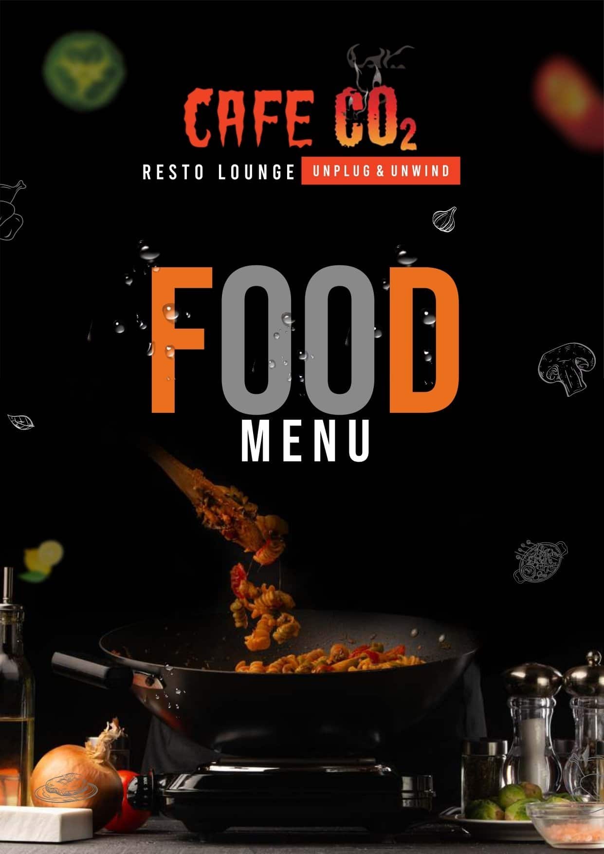 Menu of Cafe Co2 Resto Lounge, Bhugaon, Pune