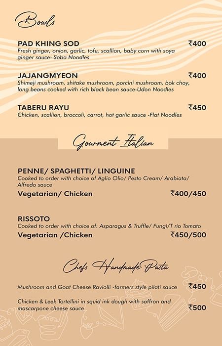 Menu at Cocoa Bakery, Kolkata, 3 B