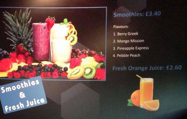 Menu at Aldwych Cafe, London, 47 Aldwych