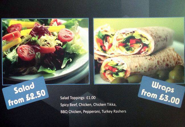 Menu at Aldwych Cafe, London, 47 Aldwych