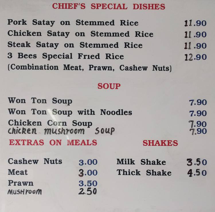 Menu at Unique Fusion Limited restaurant, Papakura