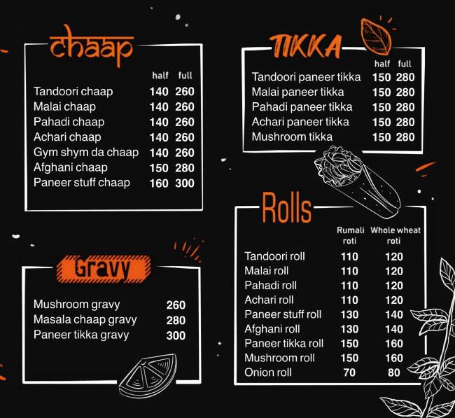 Menu of House Of Delhi Kebabs & Chaaps, Bhandup, Mumbai