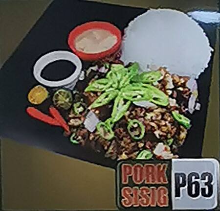 Menu at Sgt. Sisig, Pasay, SM Sucat Hypermarket