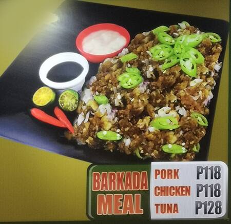 Menu at Sgt. Sisig, Pasay, SM Sucat Hypermarket