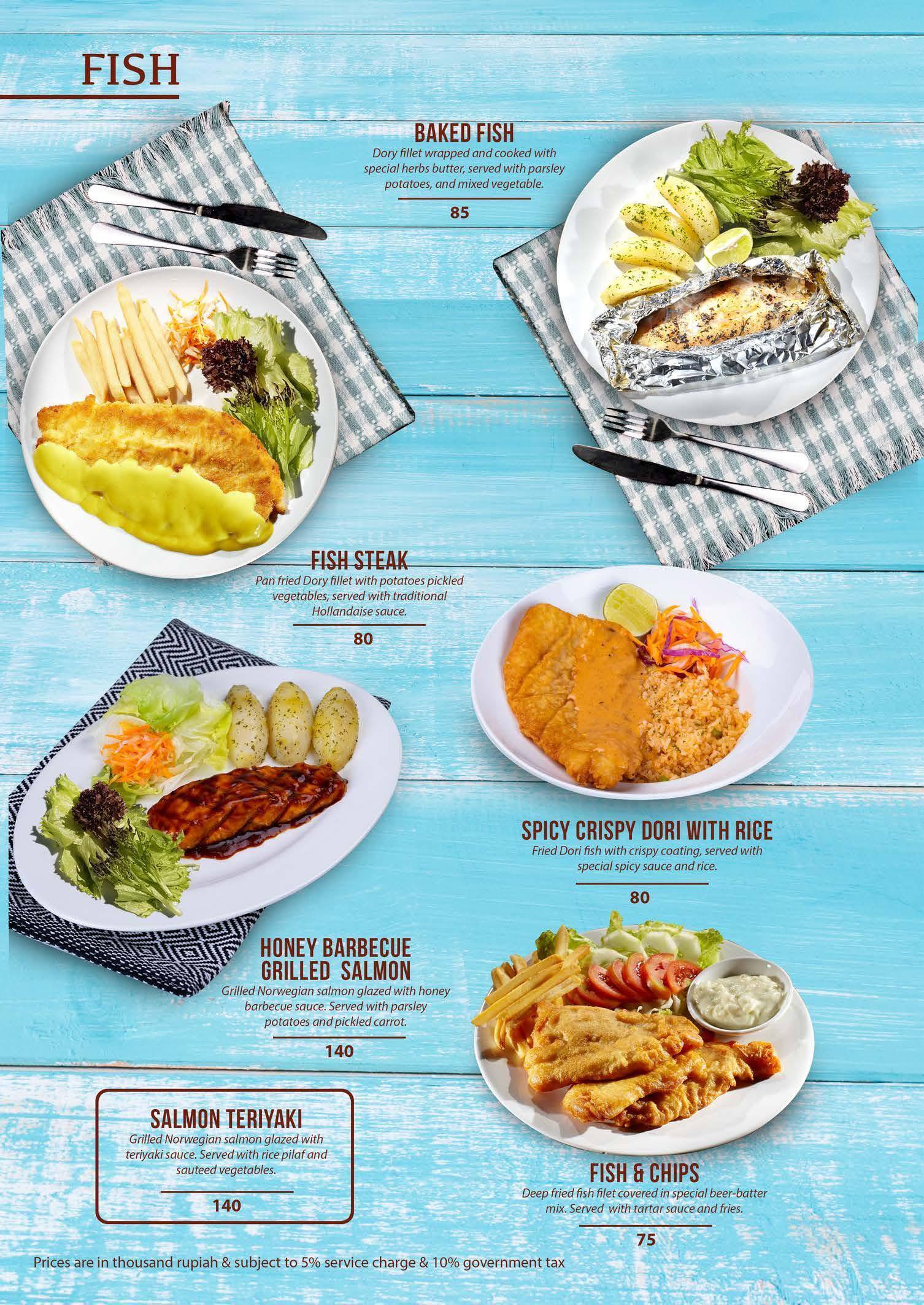 Menu at Glosis PIM steakhouse, West Jakarta, Jl. Puri Agung