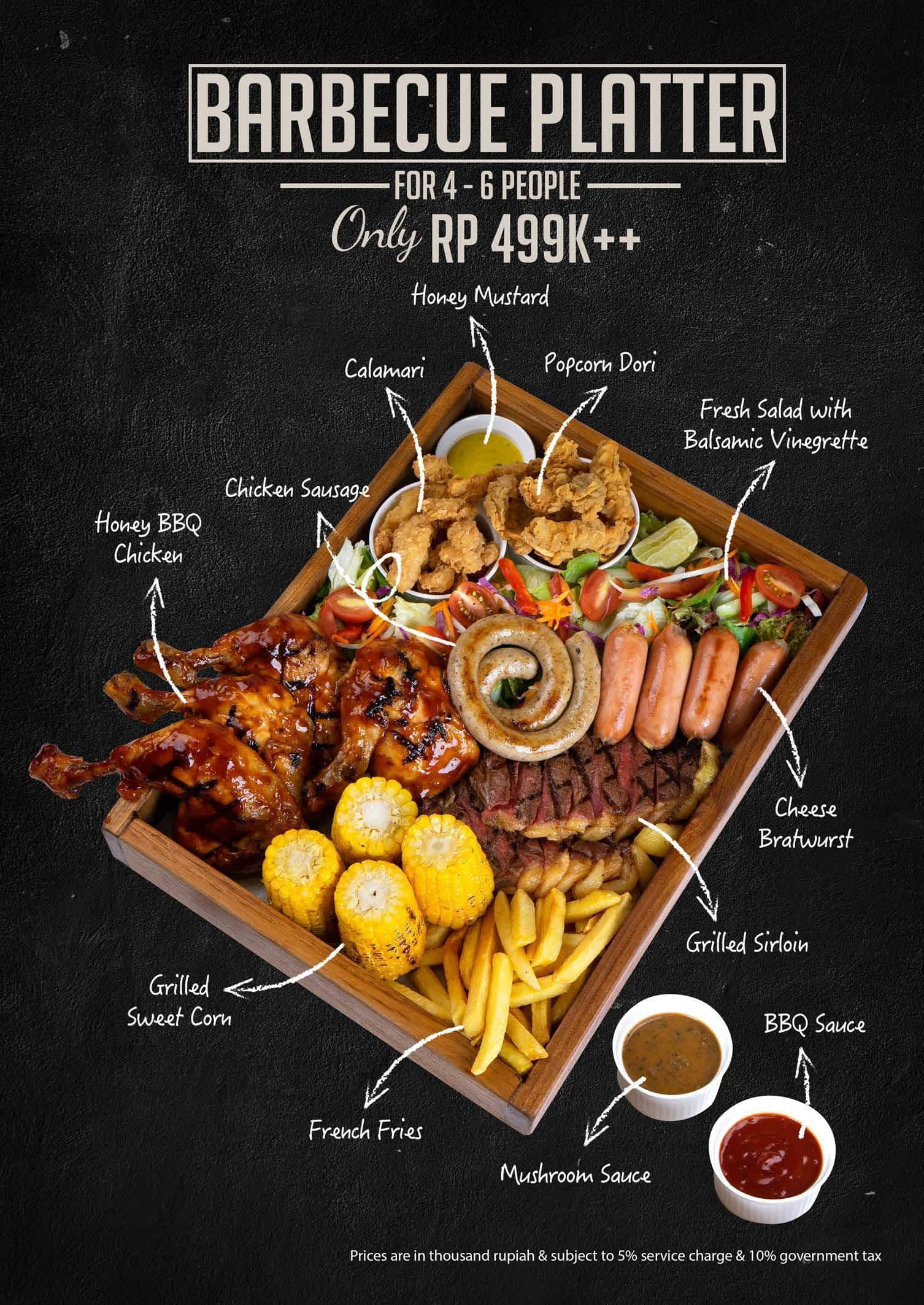 Menu at Glosis PIM steakhouse, West Jakarta, Jl. Puri Agung