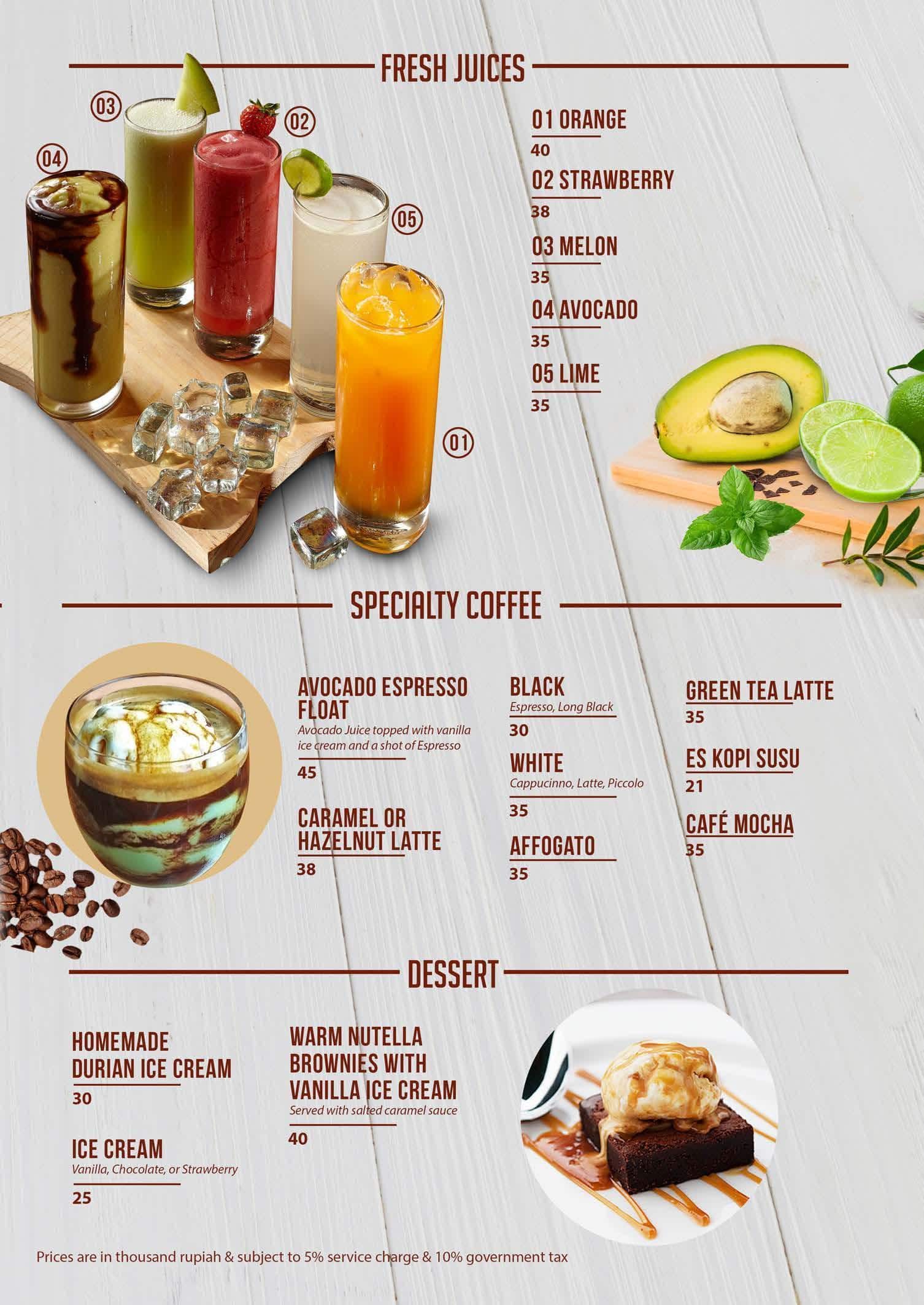 Menu at Glosis PIM steakhouse, West Jakarta, Jl. Puri Agung