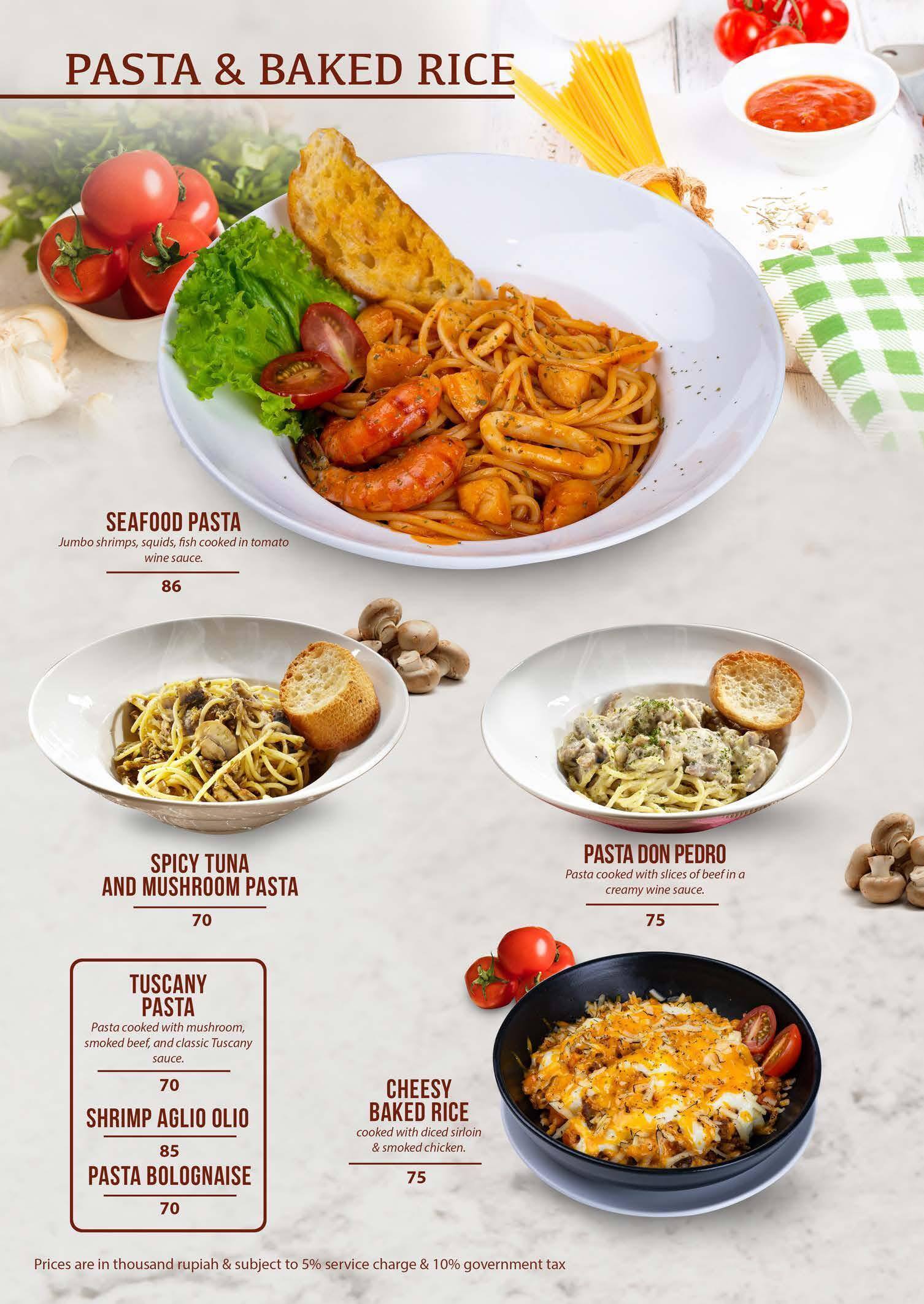 Menu at Glosis PIM steakhouse, West Jakarta, Jl. Puri Agung