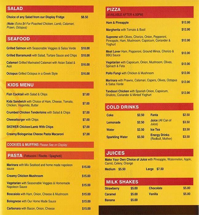 Menu at Crazy Burger Zone restaurant, Caringbah