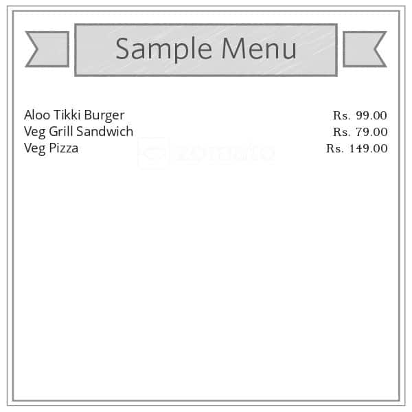 Menu of Burger One, Baramunda, Bhubaneshwar