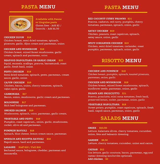 Menu at The Pizza Shop Bli Bli pizzeria, Bli Bli, Unit 13/328 David Low Way