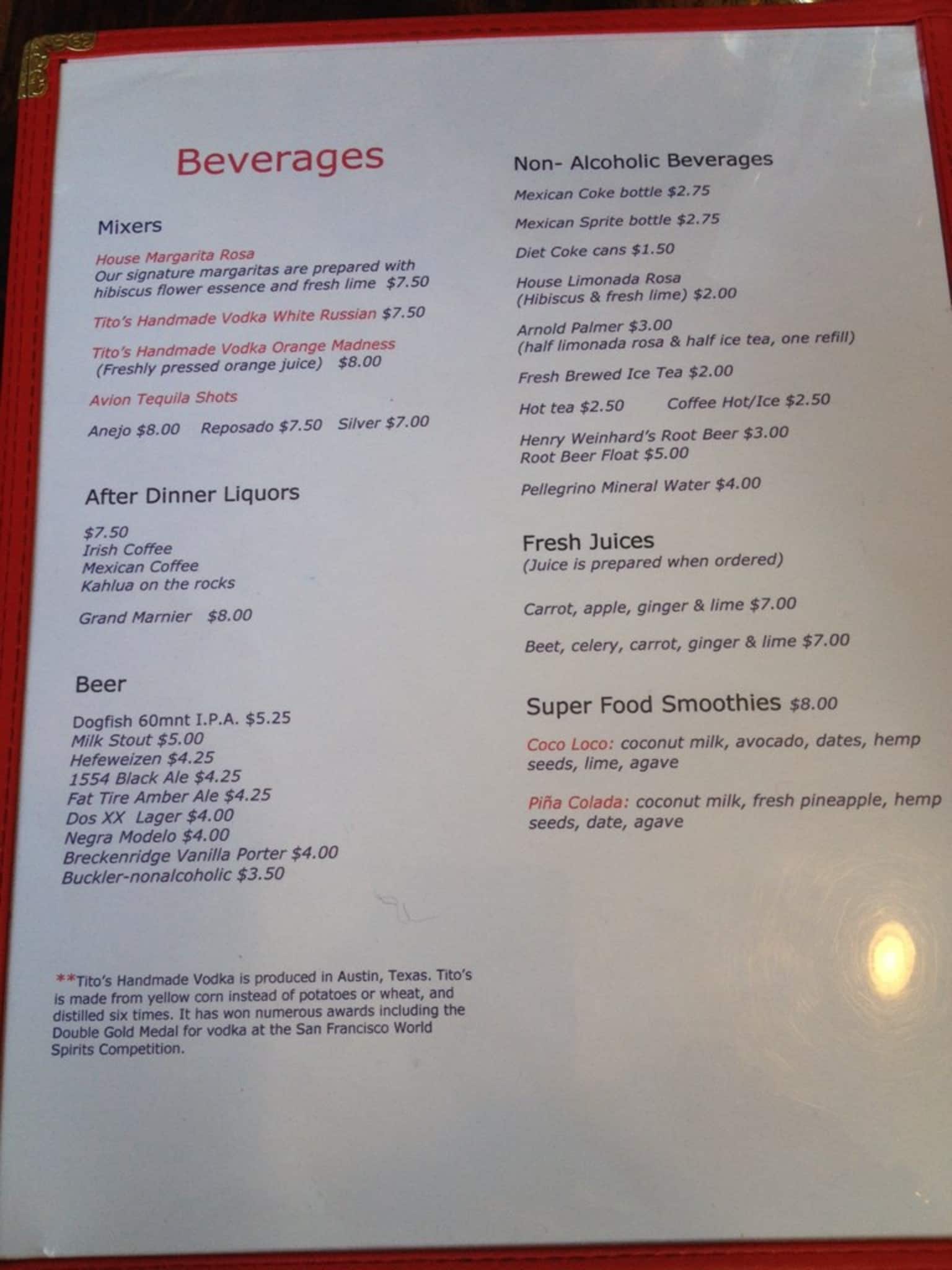 Velvet Elvis Pizza Co Menu, Menu for Velvet Elvis Pizza Co, Patagonia ...