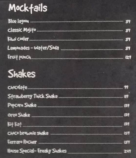 Menu at Fresh Serve Restaurant And Banquets, Indore
