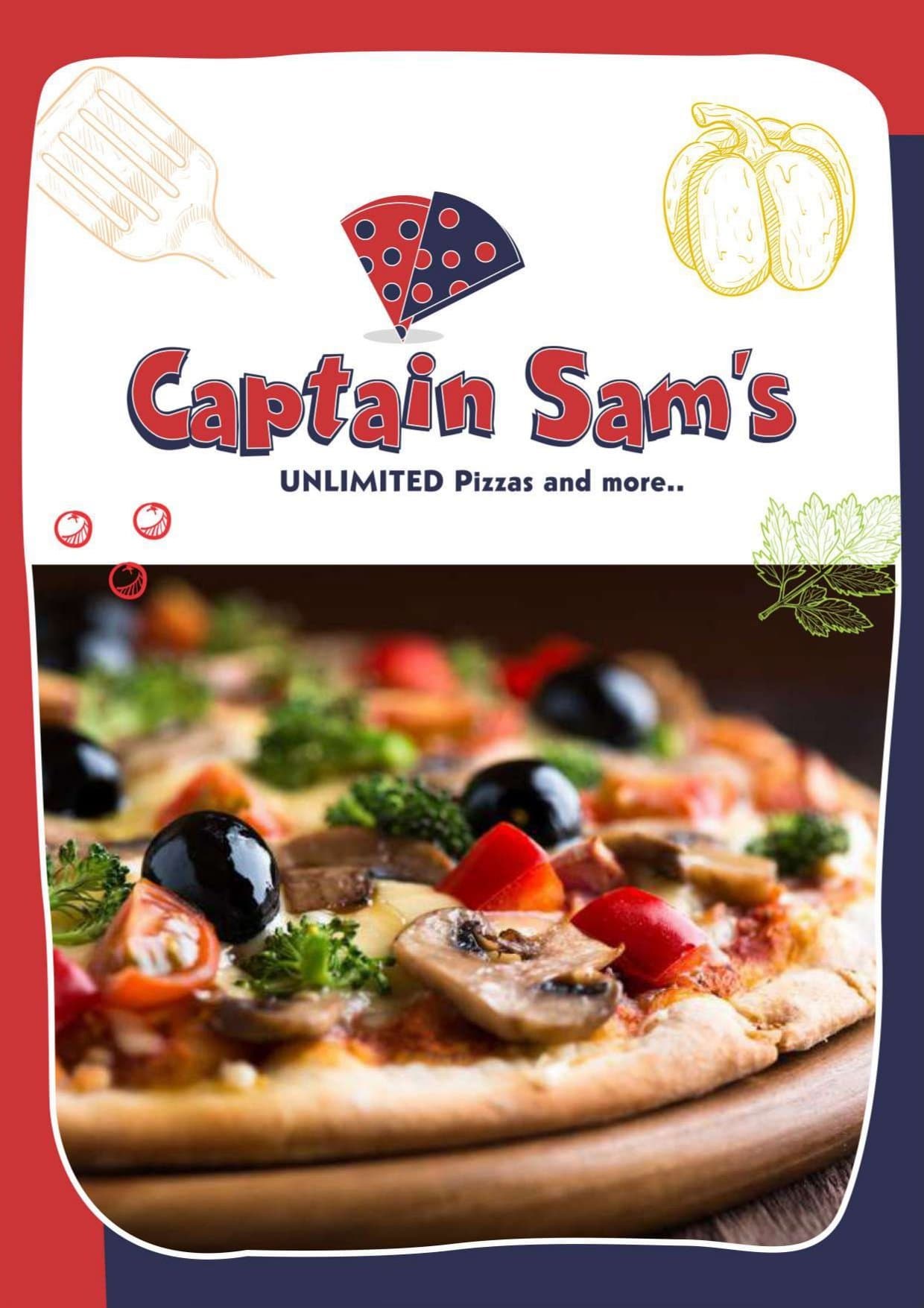 Menu of Captain Sam's, NIT, Faridabad