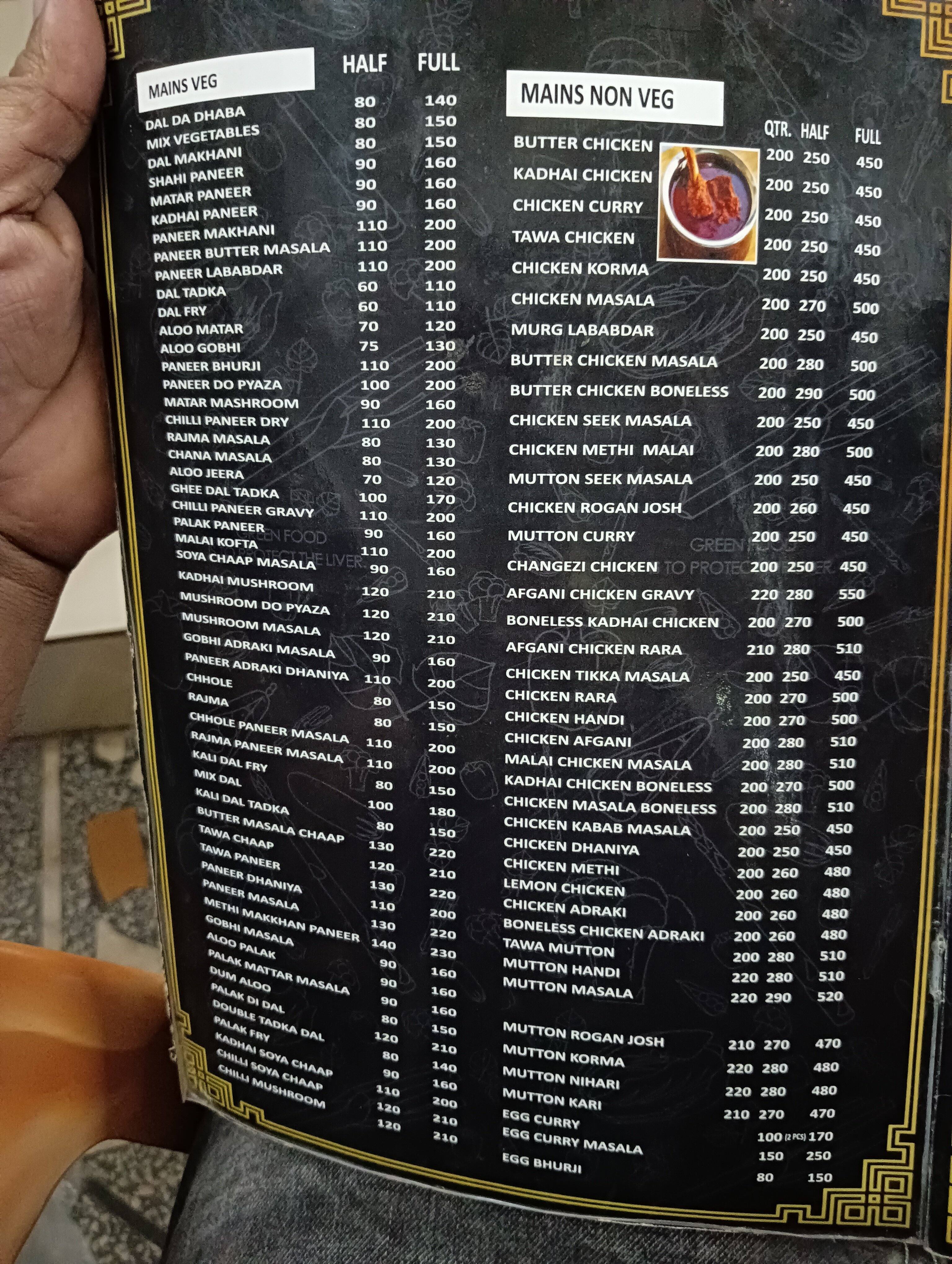 Menu of Patna Food Delivery, Sector 132, Noida